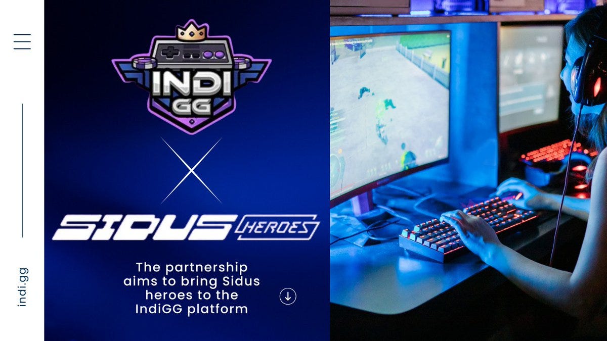 IndiGG Partners with MMORPG P2E Sidus Heroes | by SuhaniS | Medium