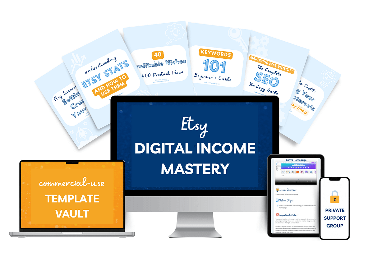 Etsy Digital Income Mastery Program | by Faceless digital marketing ...