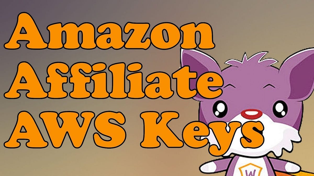 amazon affiliate keys how | by Sally | Aug, 2024 | Medium