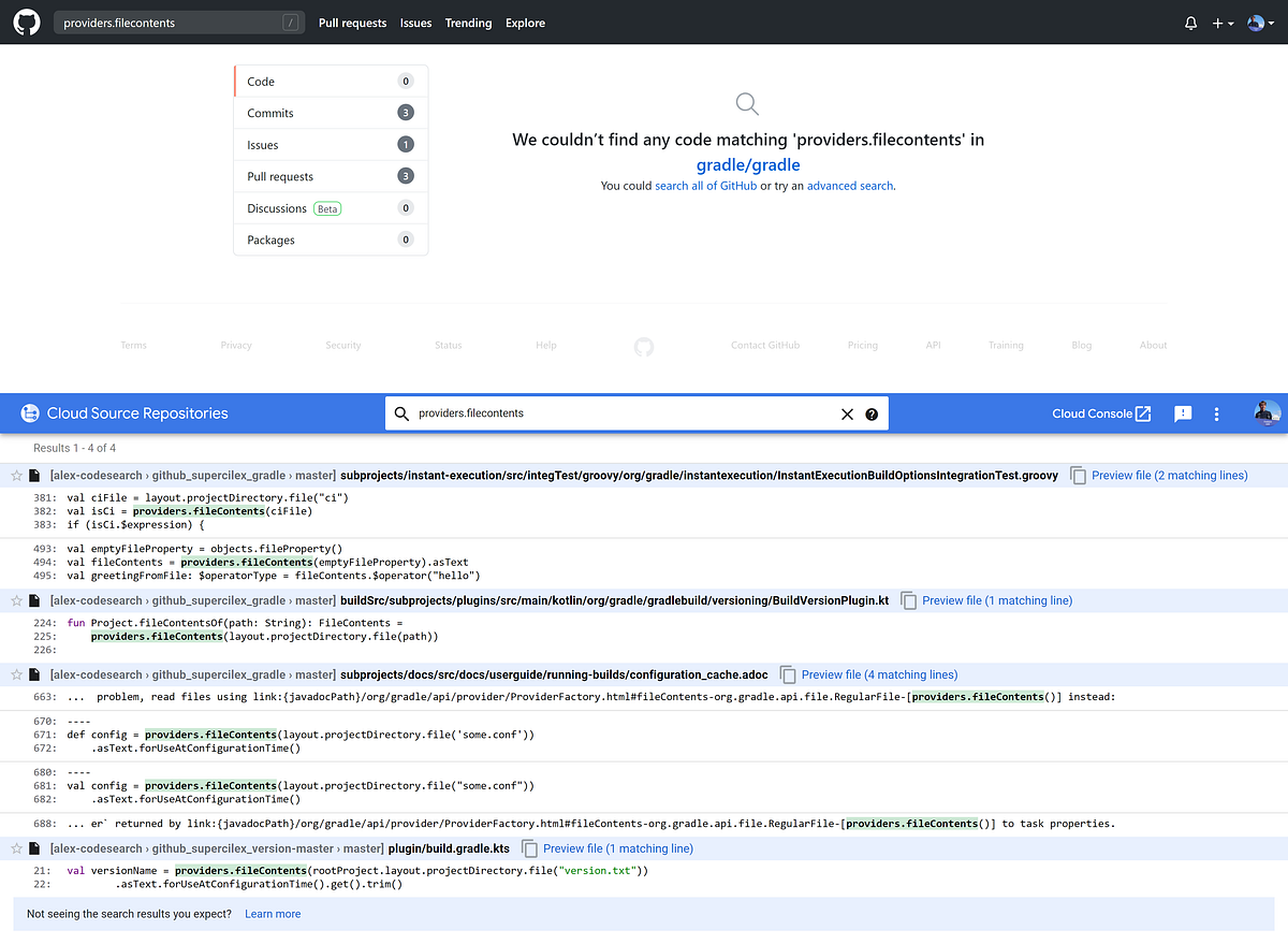 Get your own personal Code Search | by Alex Saveau | ProAndroidDev