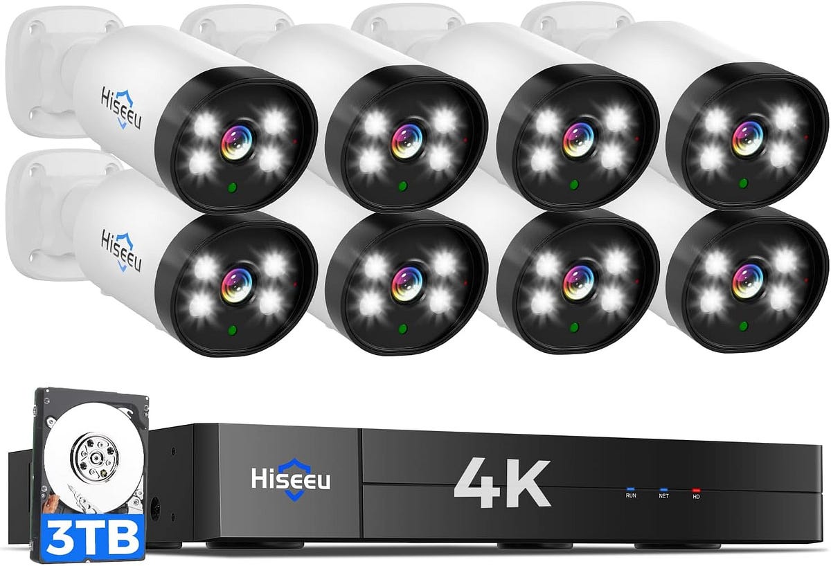 Hiseeu 4K Wired Camera System Review: Clarity Meets Security | by Smart ...