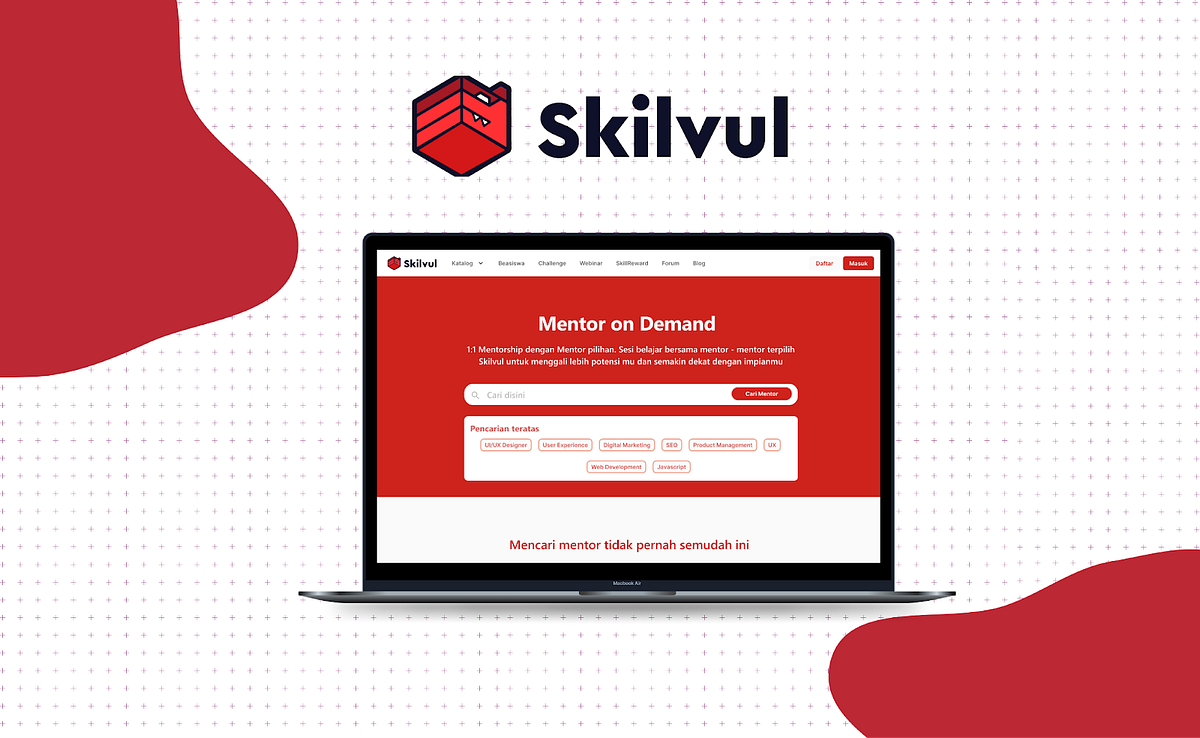Mentor on Demand Skilvul — UX Case Study | by Erika Nur Afifah | Medium