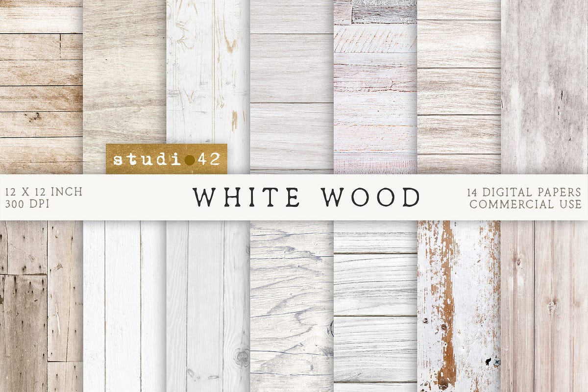 White Wood Background Digital Papers | by Teachcraft | Jul, 2024 | Medium