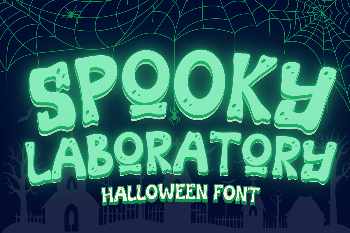 Spooky Laboratory Font - Spectralsolstice - Medium