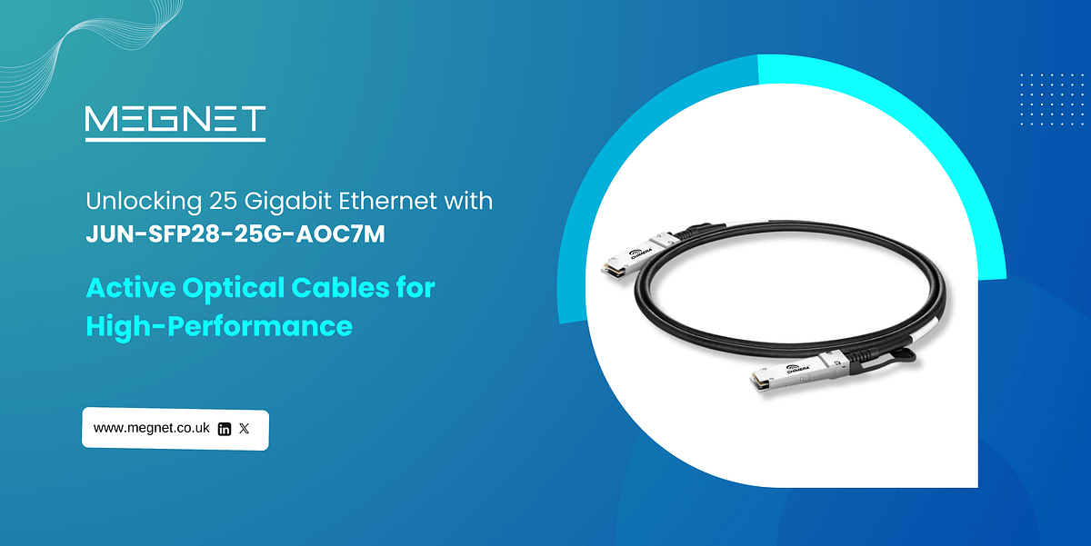 Unlocking 25 Gigabit Ethernet with JUN-SFP28–25G-AOC7M: Active Optical ...
