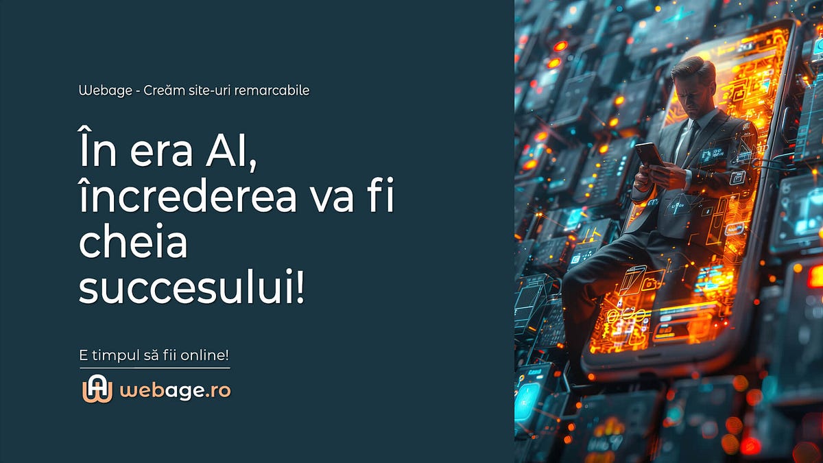 În era AI, încrederea va fi cheia succesului! - Webage Web Design - Medium