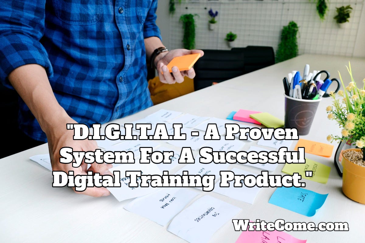D.I.G.I.T.A.L — A Proven System For A Successful Digital Training ...