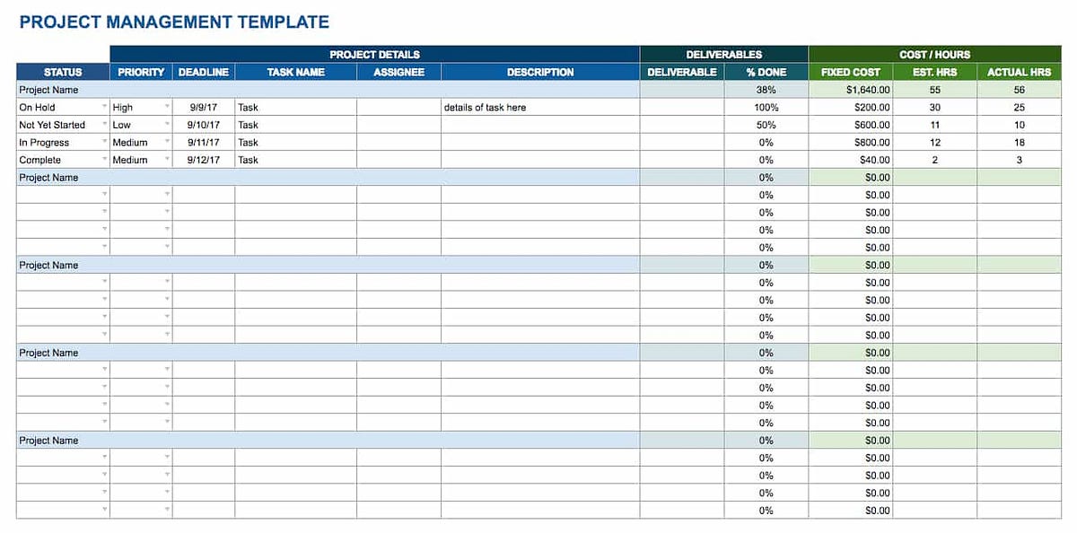 Google Sheets templates for businesses | by Mrs. Brielle Hammes | Sep ...