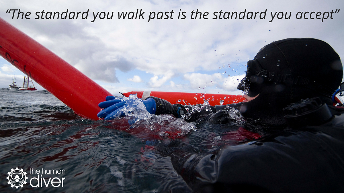 “The standard you walk past is the standard you accept” | by Gareth ...