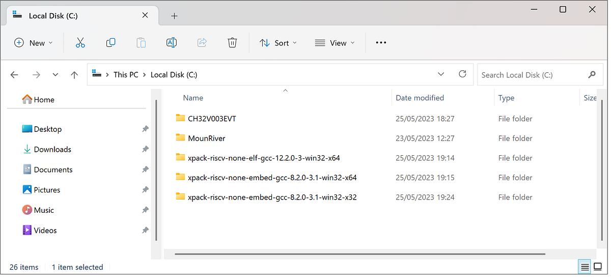 GNU RISC-V Embedded GCC throws “x ISA extension `xw’ must be set with the versions” error | by ...