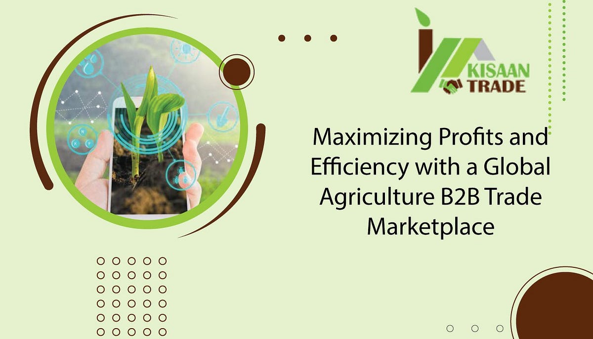 Maximising Profits and Efficiency with a Global Agriculture B2B Trade ...