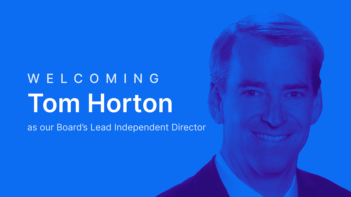 Tom Horton joins Blockchain.com’s Board as Lead Independent Director ...