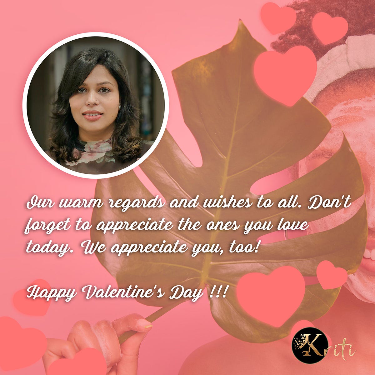 Our warm regards and wishes to all. Don’t forget to appreciate the ones you love today. We ...