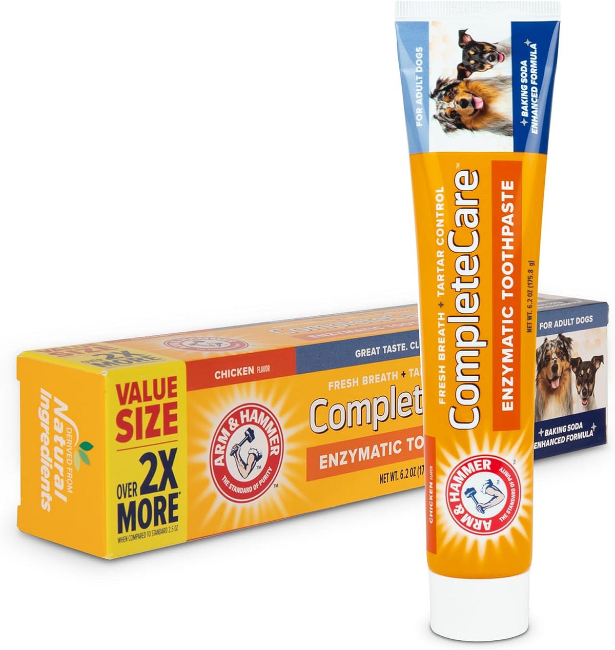 Arm & Hammer Complete Care Enzymatic Dog Toothpaste, 6.2 oz — Dog ...
