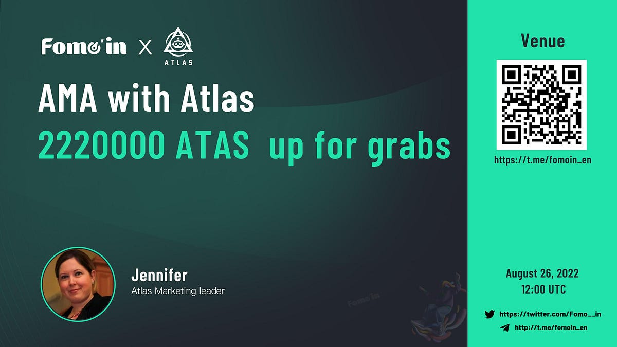 Fomoin and Atlas’s first AMA ended successfully! | by Fomoin | Medium