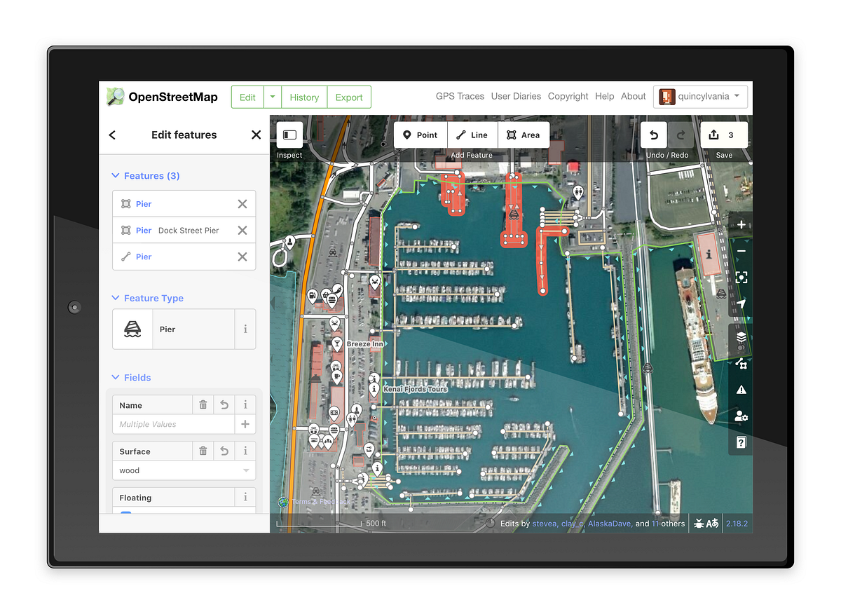 Edit OpenStreetMap on your tablet with the latest iD | by Mapbox | maps ...