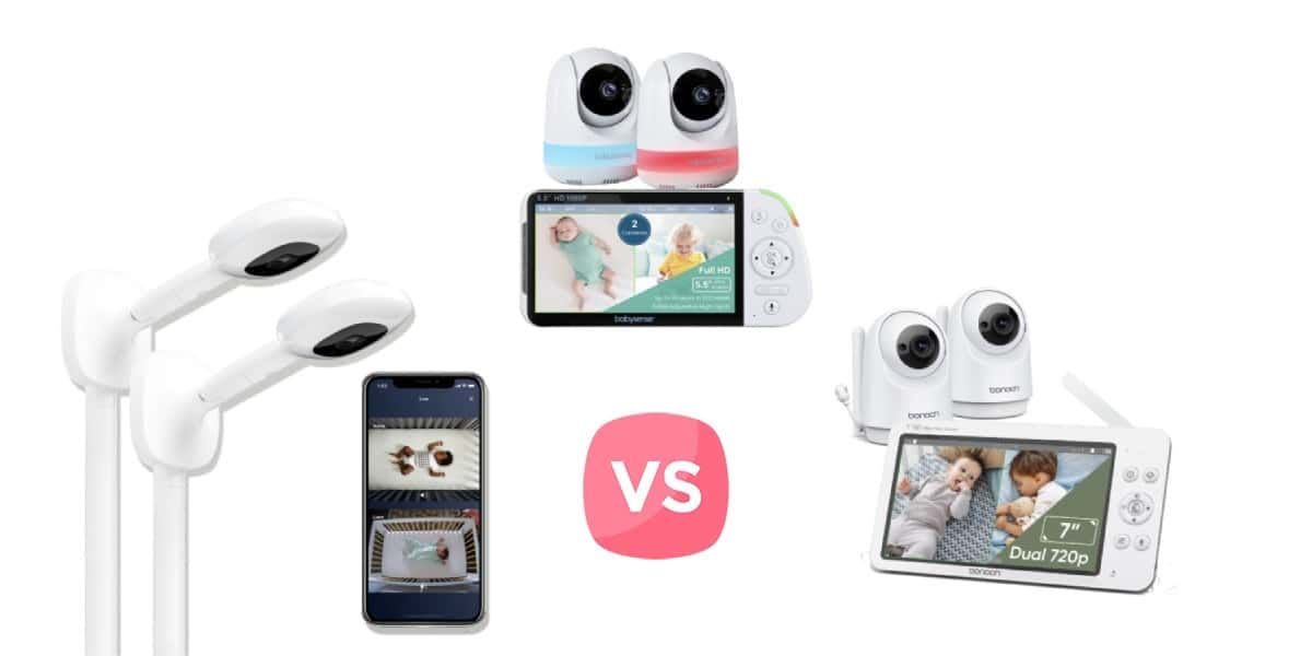 Best Baby Monitors for Two Rooms with 2–4 Cameras (Split-Screen ...
