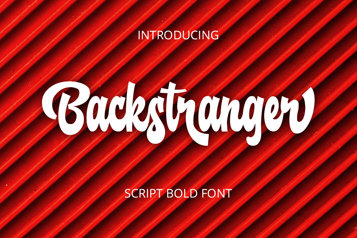 Backstranger Font Free Download | by Vectorverve | Apr, 2024 | Medium