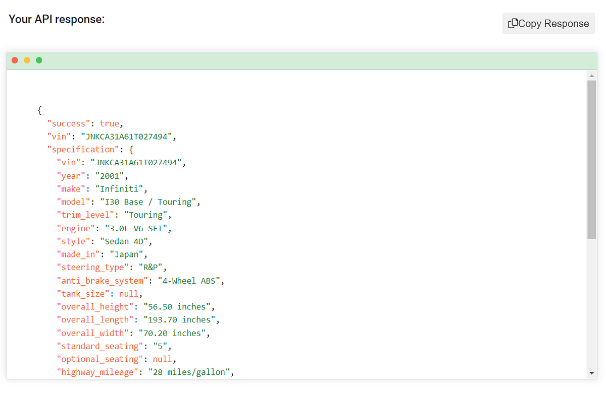 How To Get Vehicle Report From Mercedes-Benz With This VIN Number API | by TheStartupFounder.com ...