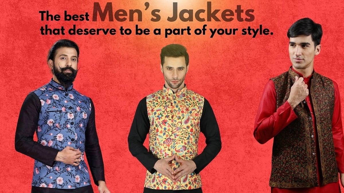 Men’s Jackets: A Winter Must-Have Traditional Wear | by Exotic India ...