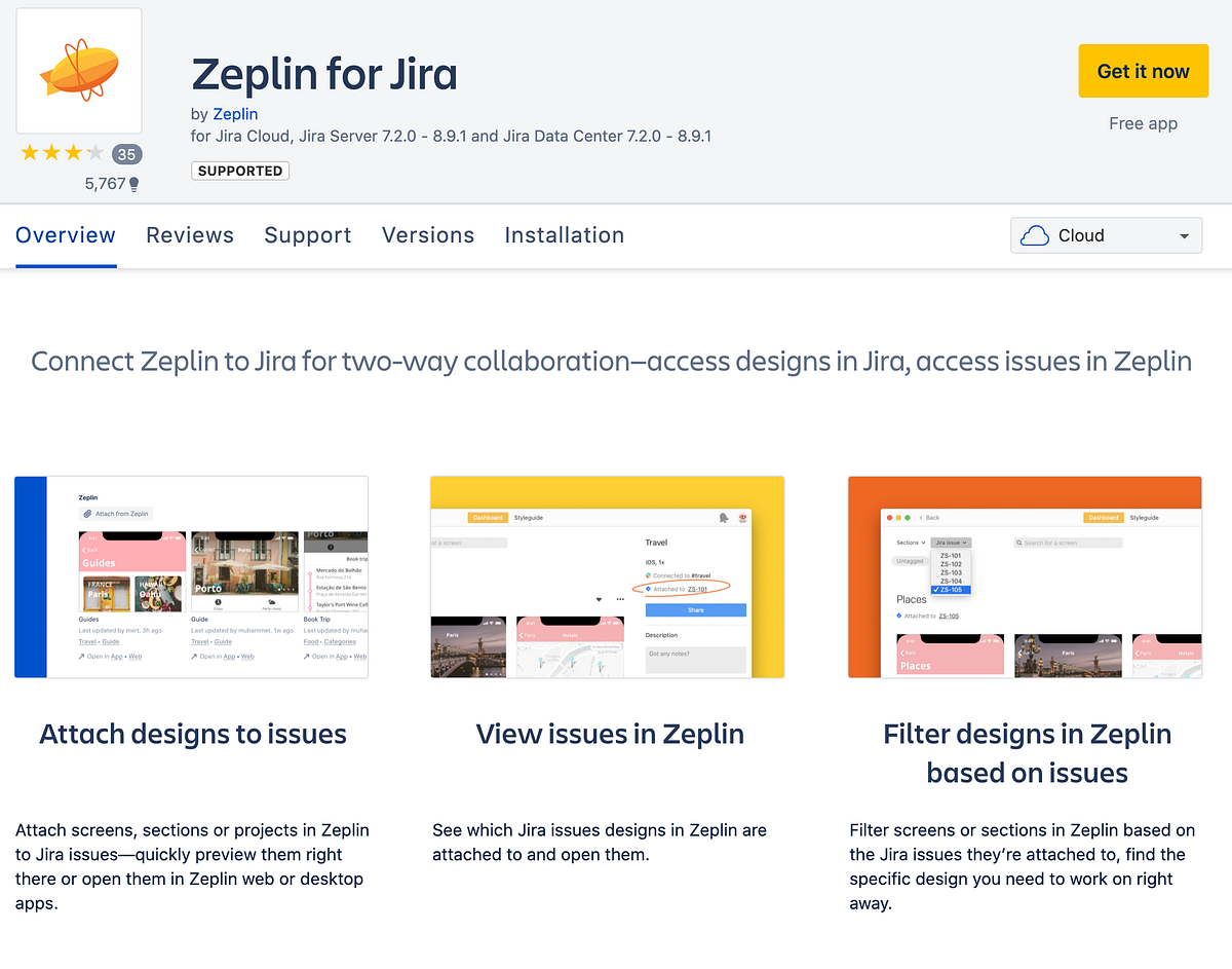 [Jira 사용기] Zeplin 연동하기. Zeplin for Jira | by JaeHeung Choi | Medium