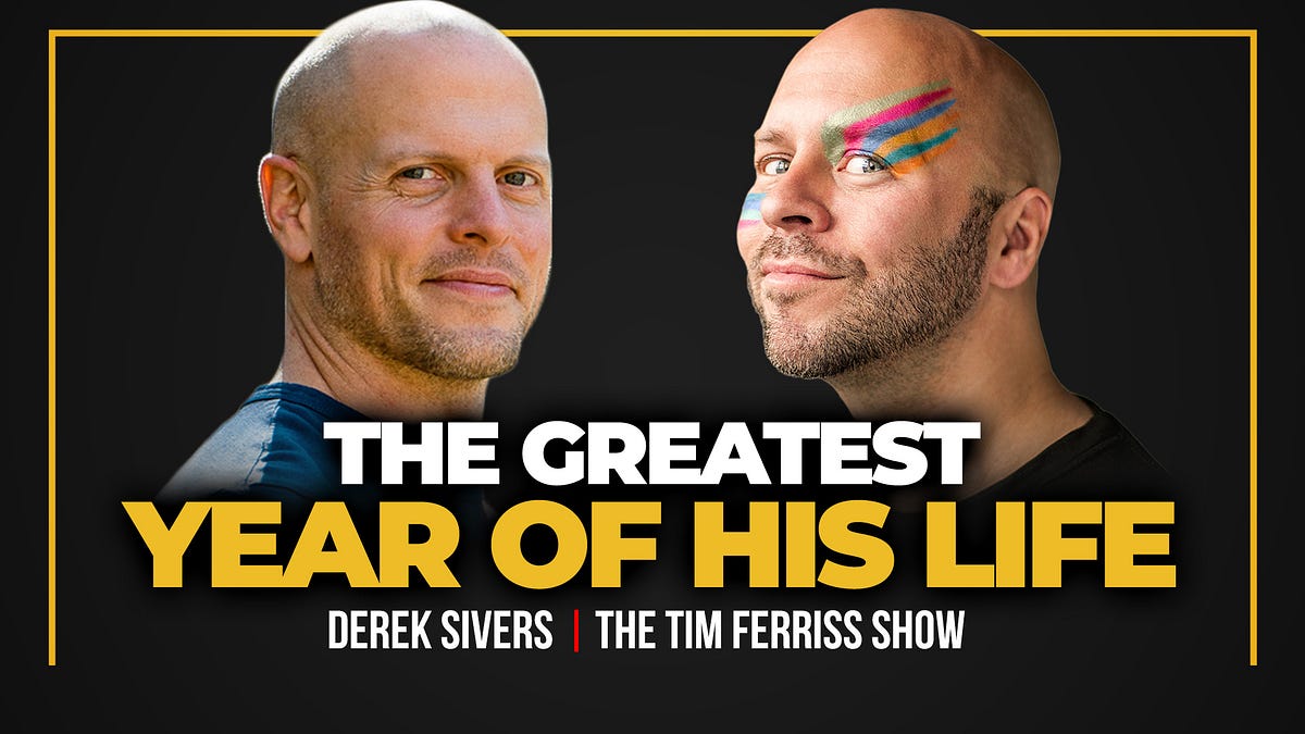 Reinventing Yourself: Derek Sivers’ Masterclass in Continuous Personal ...