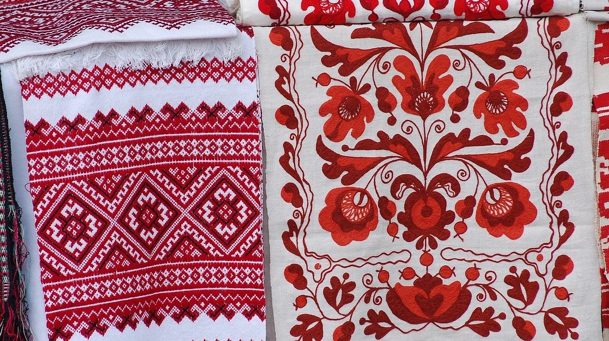 Ukrainian Secret Codes. Women make them in embroidery | by Aikya Param ...