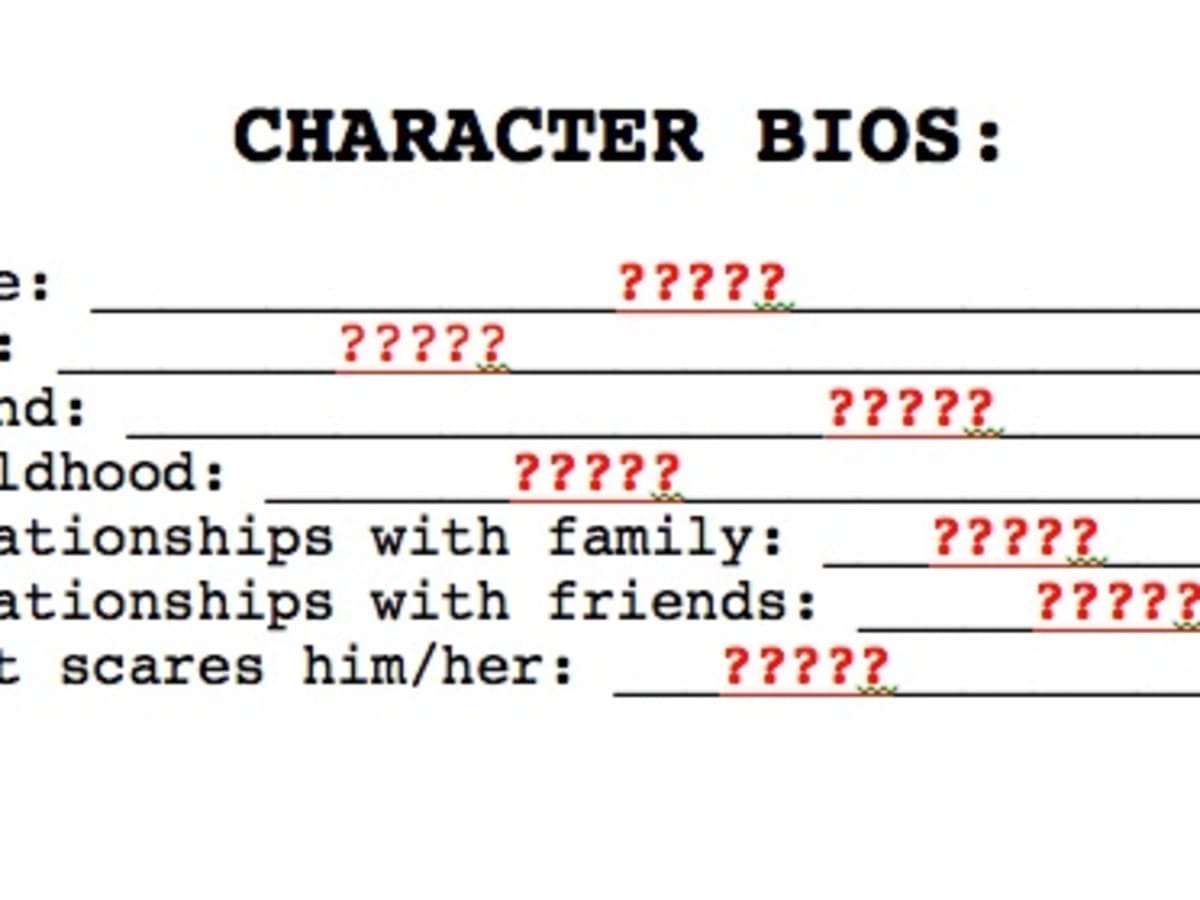how to write a biography for a character | by Abdalrhmanalkraien | Jul ...