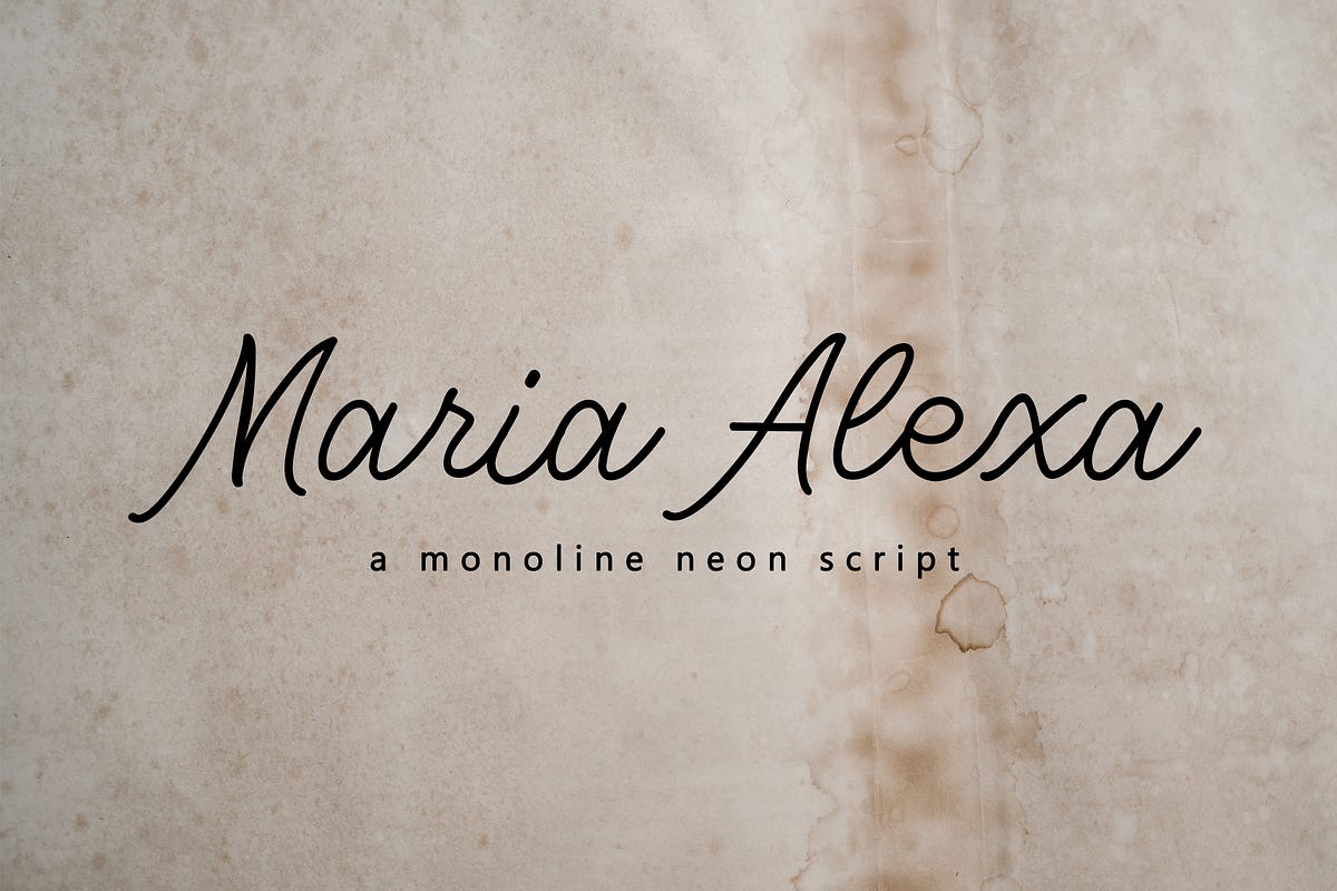 Maria Alexa Font - Chloechroma - Medium
