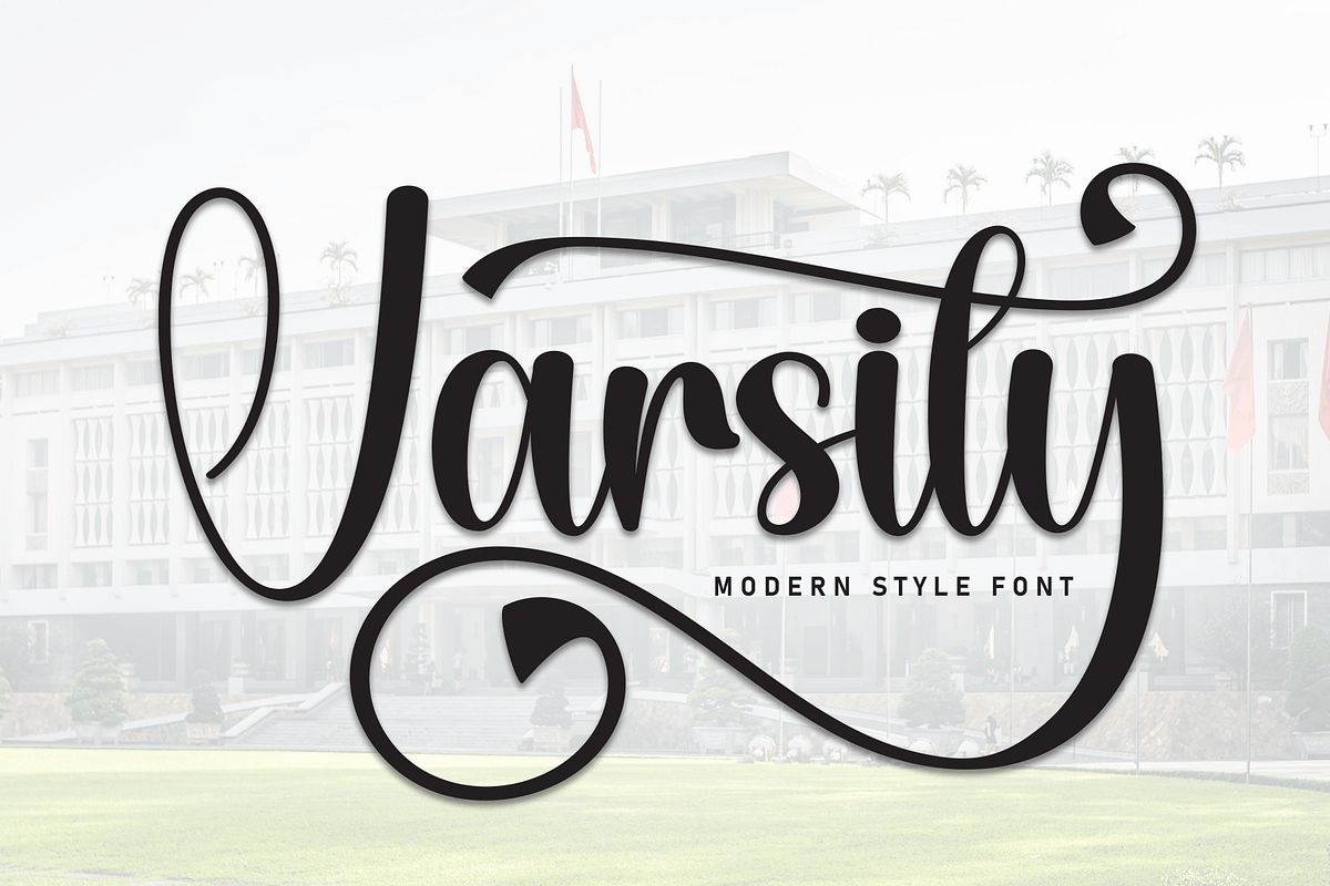 Varsity Font - Neonpulse - Medium