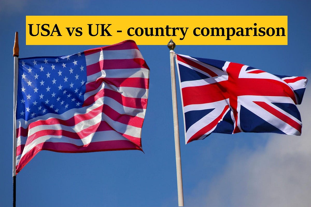 USA vs. England: A Comparative Analysis | by Laura Bell | Medium