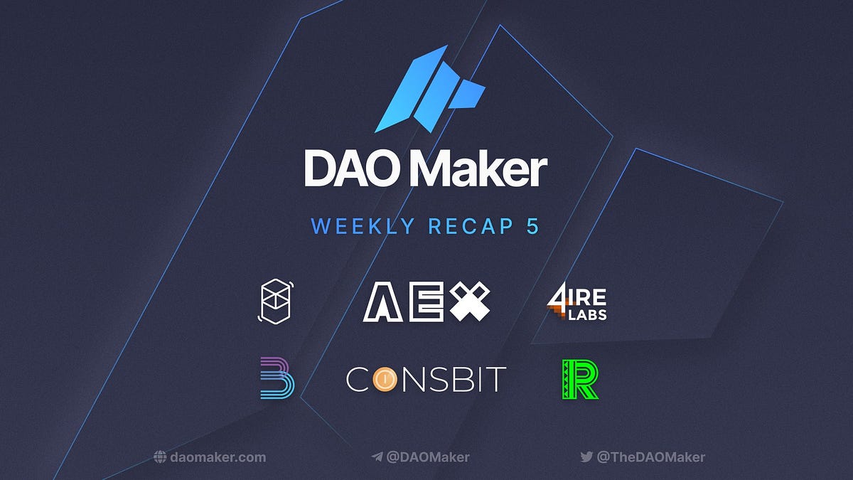 DAO Maker — Ringkasan Mingguan 5–35: Hari Pertumbuhan | by DAO Maker ...