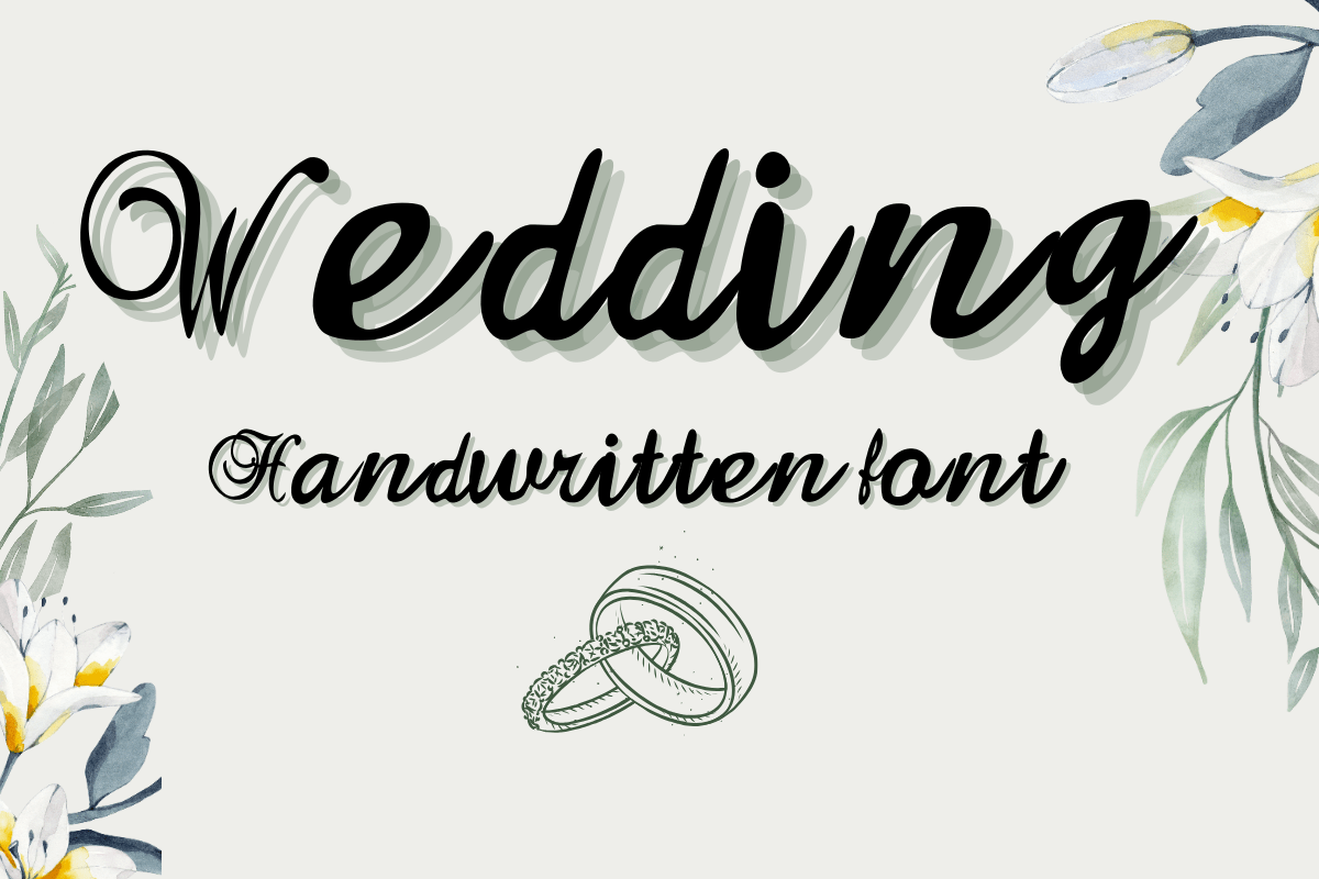 Wedding Font (Script Fonts) | by Neonnebula | Apr, 2024 | Medium