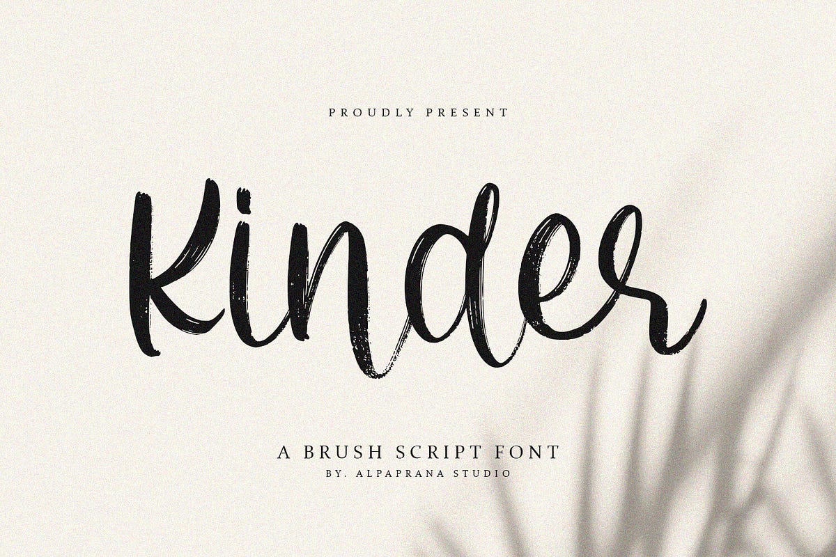 Kinder Font - Emmaethereal - Medium