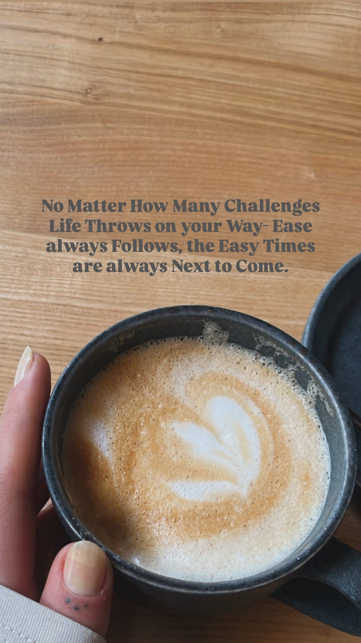 No Matter How Many Challenges Life Throws on your Way- Ease always ...