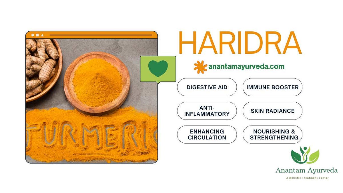 Health Benefits of Haridra (Turmeric) | by Arun jharwal | Medium