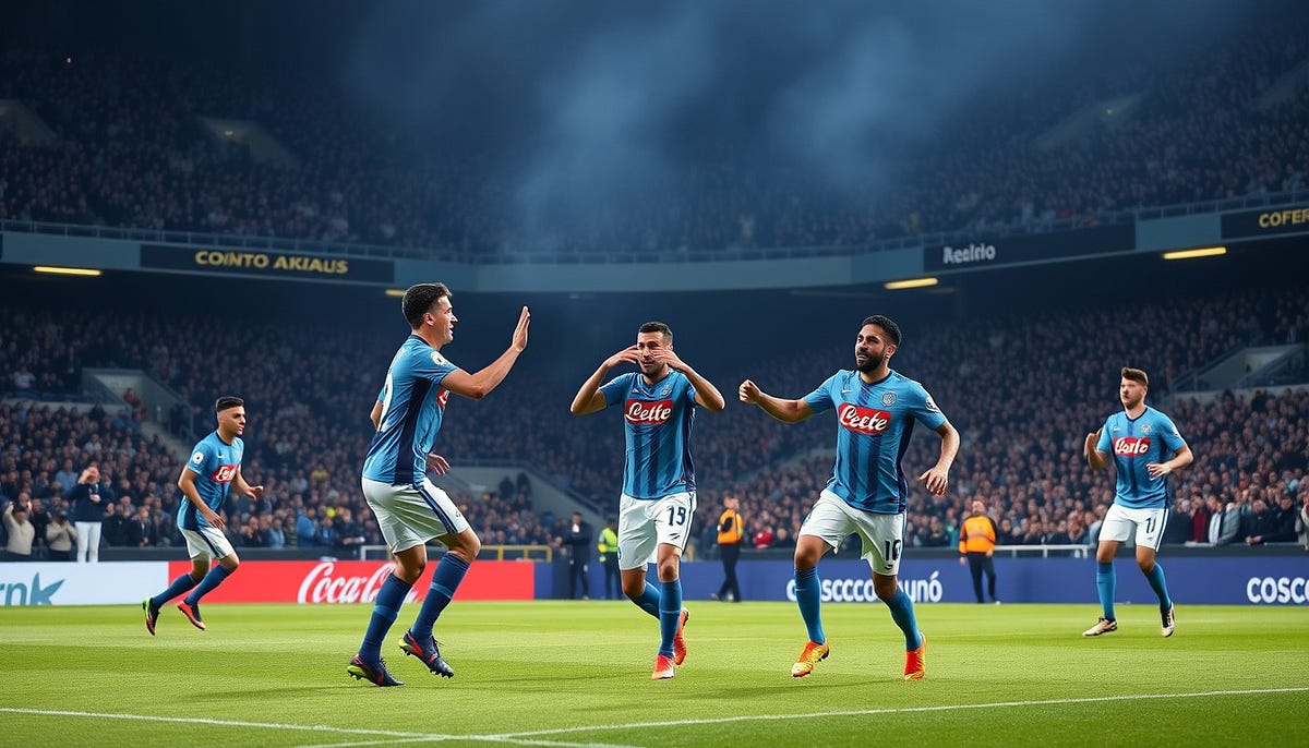 Napoli on the Brink of Glory: One Win Away from the Title After Pedro’s Late Equalizer Against ...