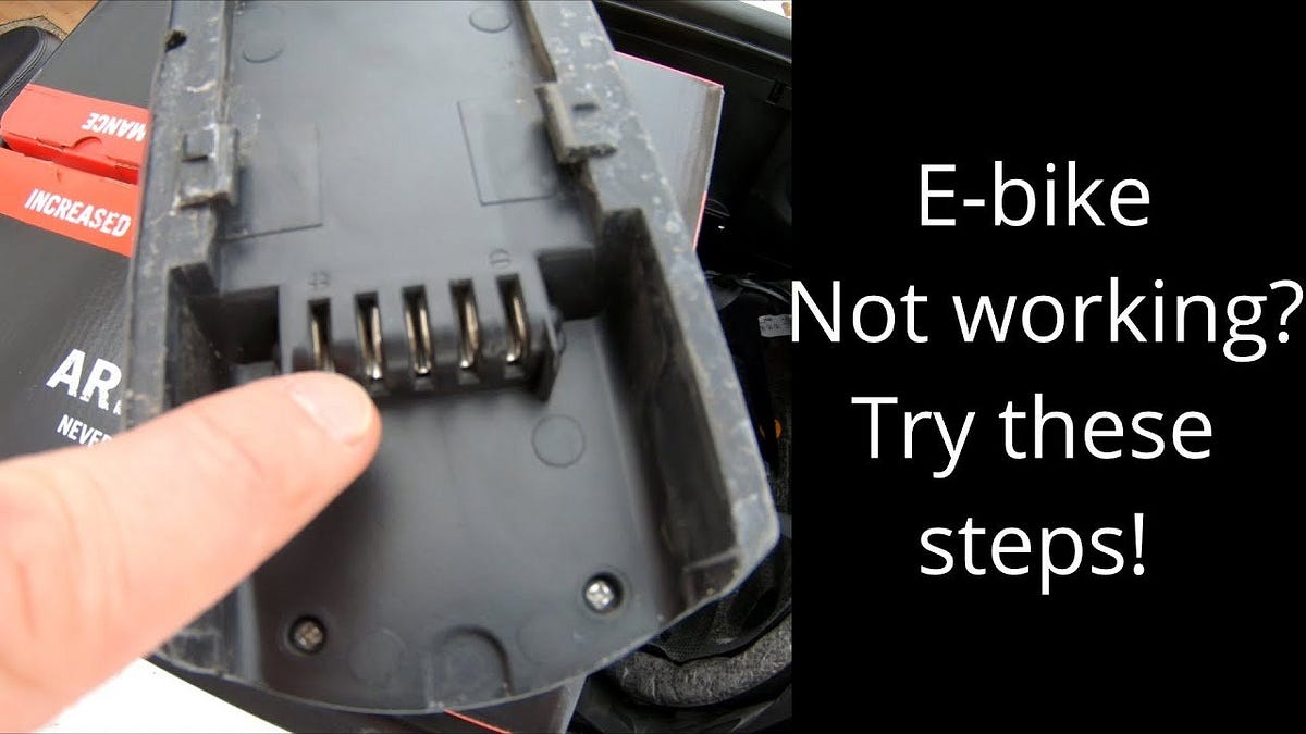 Electric Bike Troubleshooting Tips: Top 8 Great Solutions For Fixing E ...