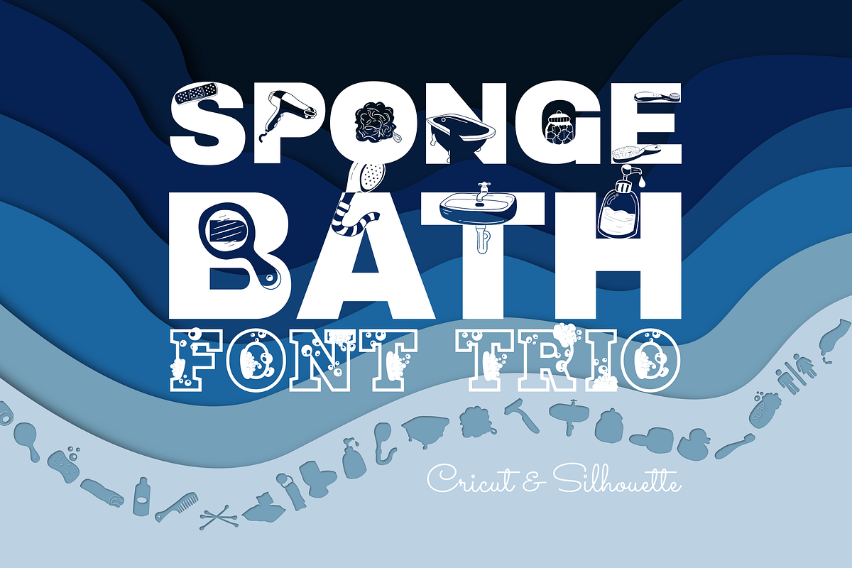 Sponge Bath Font | by Isabellaink | May, 2024 | Medium