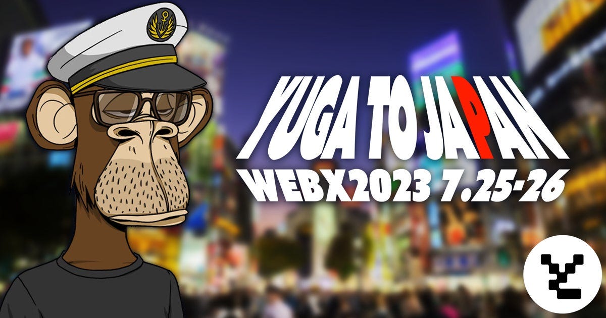 Yuga Labs CEO Daniel Alegre to speak at WebX in Tokyo | by CoinPost Global | Jun, 2023 | Medium