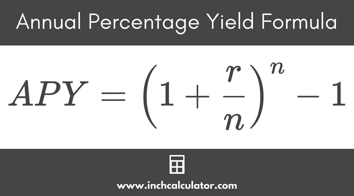 How to Calculate APY Calculator: Maximize Your Returns Today | by Lucas ...