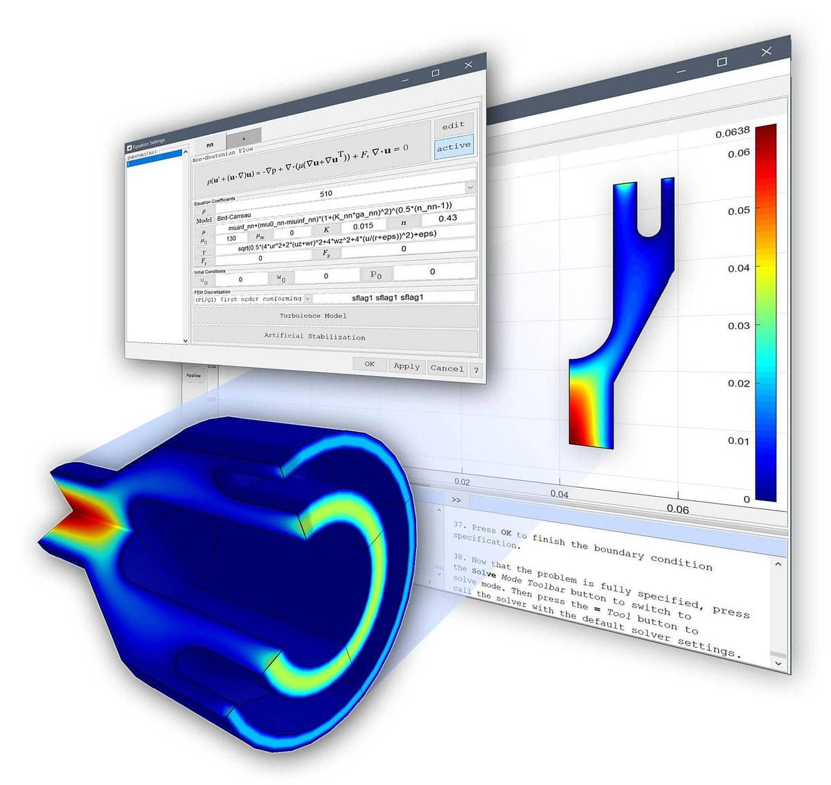FEATool Multiphysics 1.15 — CFD simulations of non-Newtonian flows | by ...