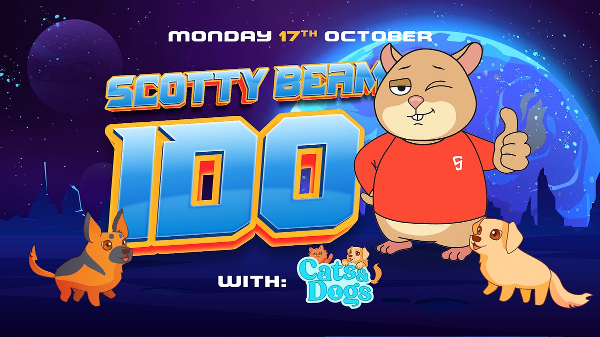 Scotty Beam Joins Forces with Cats & Dogs | by TenX Studios | Medium