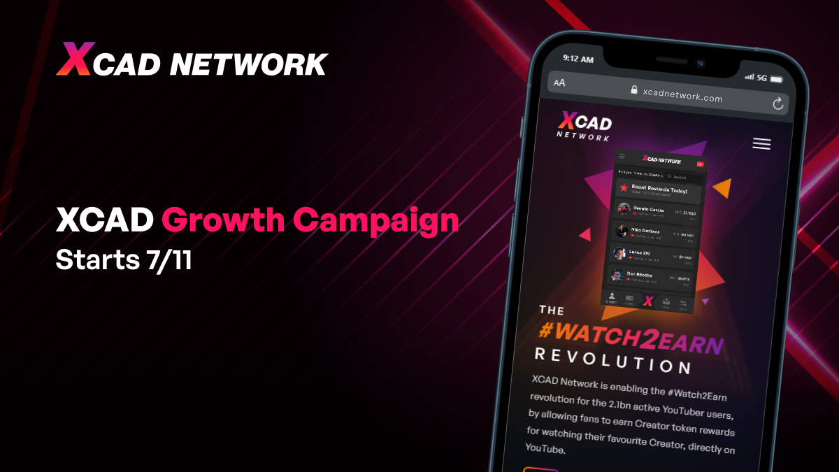 Today marks the start of the XCAD growth campaign | by Oly Bell | XCAD ...