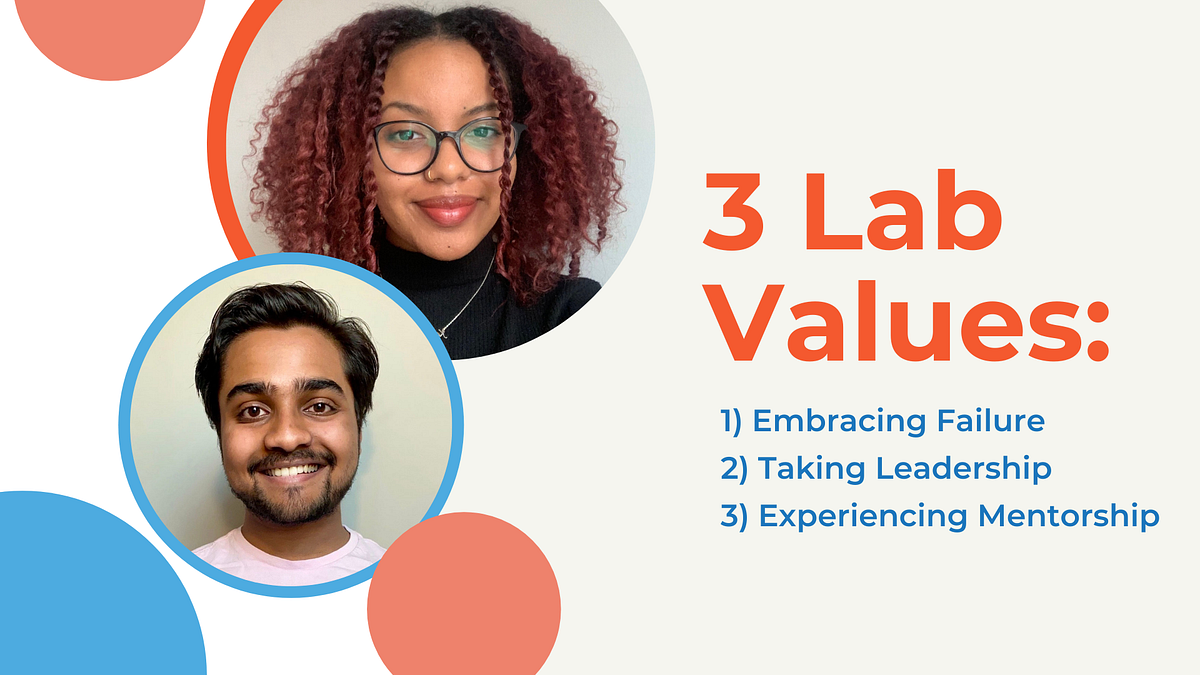3 Lab Values: Embracing Failure, Taking Leadership, Experiencing Mentorship | by WSIB Innovation ...