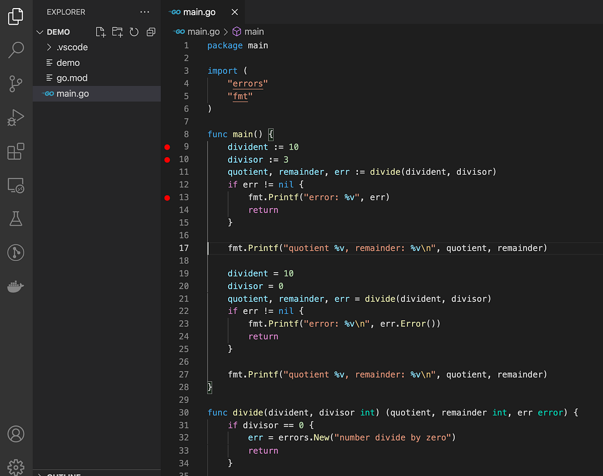Delve With VSCode To Debug Go App | by Mahesh Dere | Medium