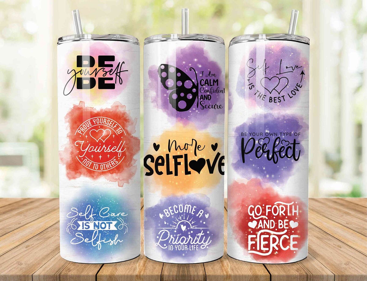 Inspirational Quotes Tumbler Wrap Free | by GlitchGoblin | Sep, 2024 ...
