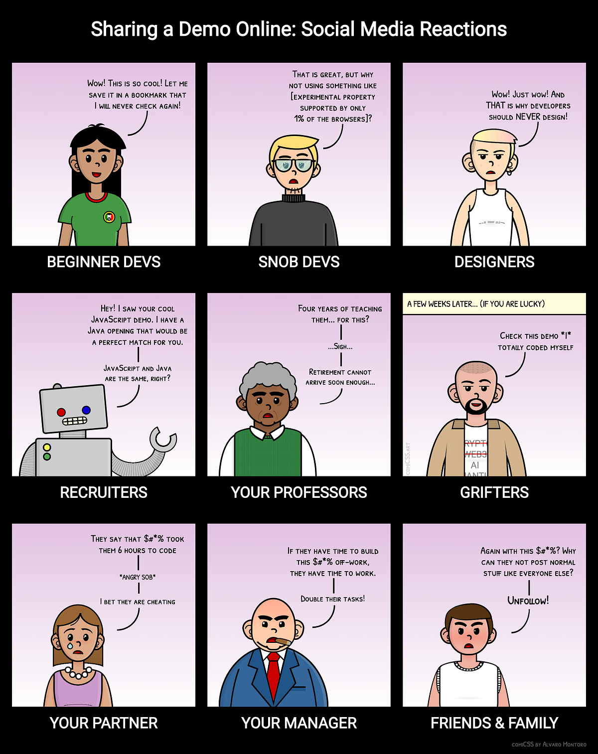 Sharing Demos Online - comi_CSS - Medium