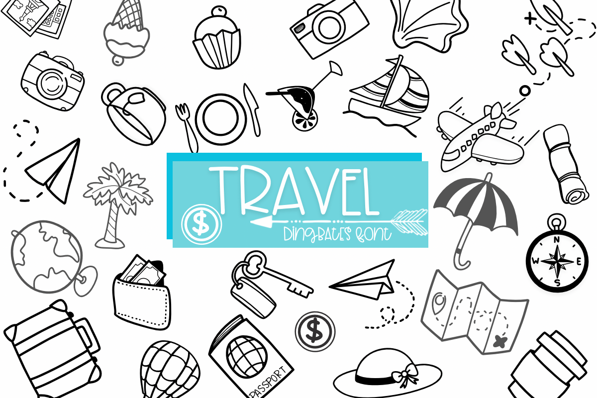 Travel Font - Colormeister - Medium