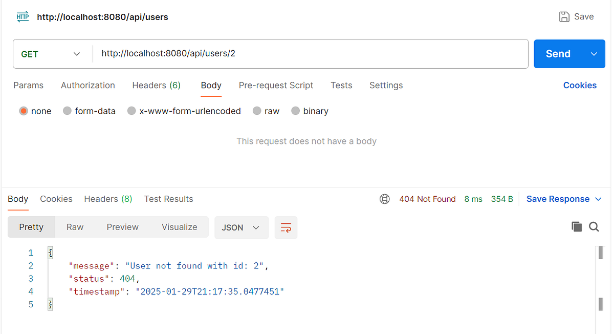 Exception Handling in Spring Boot Application [2025 Edition] | by Ramesh Fadatare | Medium